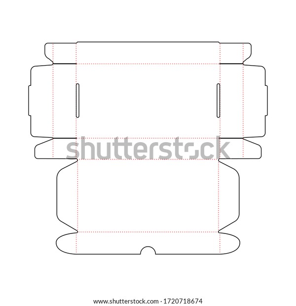 Ilustrações stock, imagens e vetores de Simple Packing Box Scheme ...