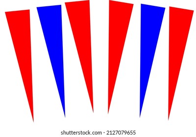 Simple Red Blue Background Wallpapers Design Stock Illustration ...