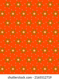 Simple Seamless Geometric Pattern Small Flat Stock Illustration ...