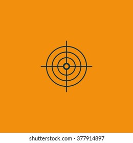 Simple Target Icon Stock Illustration 377914897 | Shutterstock