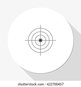Simple Target Icon Stock Illustration 422700457 | Shutterstock