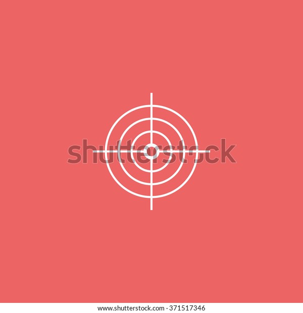 Simple Target Icon Stock Illustration 371517346 | Shutterstock