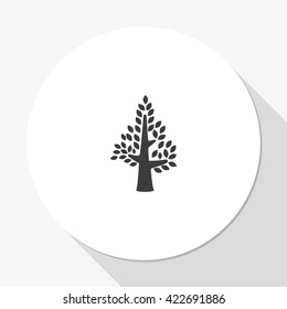 Simple Tree Illustration Stock Vector (Royalty Free) 627580757