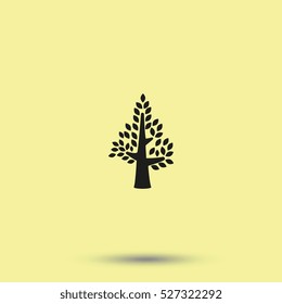 Simple Tree Illustration Stock Vector (Royalty Free) 534419221