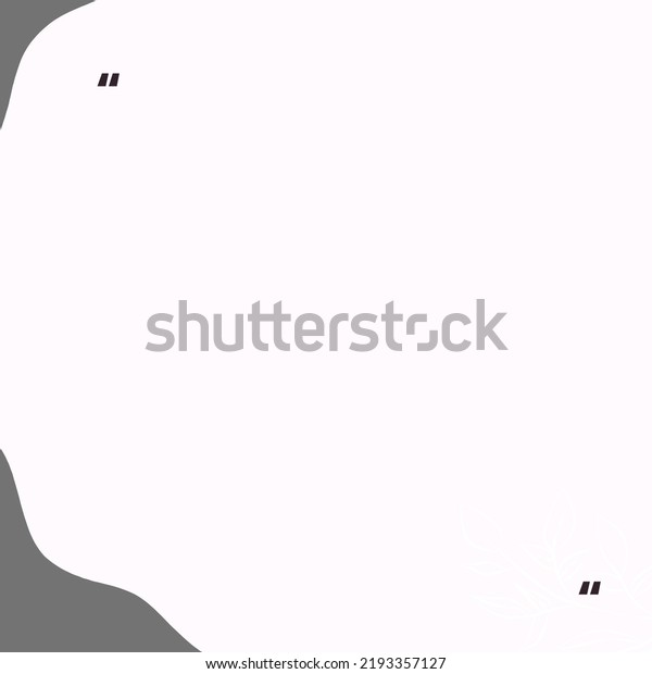 Simple White Background Design Quotes Copy Stock Illustration ...