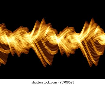 Sine Waves Background Suitable Audio Music Stock Illustration 93908623 ...