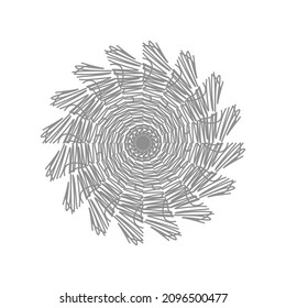 Single Design Textures White Background Wallpapers Stock Illustration ...