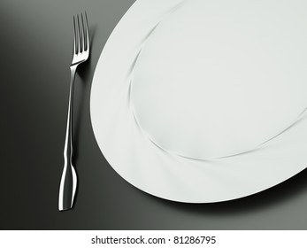 Single Plate Background Stock Illustration 81286795 | Shutterstock