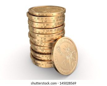 Single Stack Coins Coin Reverse Stock Illustration 145028569 | Shutterstock