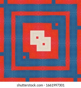 Single White Square Red Dot On Stock Illustration 1661997301 | Shutterstock