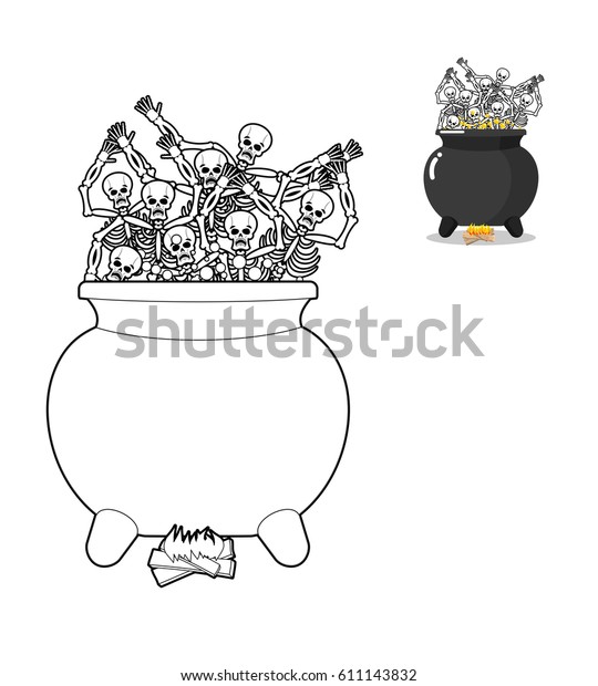 Sinners Cauldron Hell Coloring Book Skeletons Stock Illustration 611143832 Sinners Cauldron Hell Coloring Book Skeletons Stock Illustration 611143832