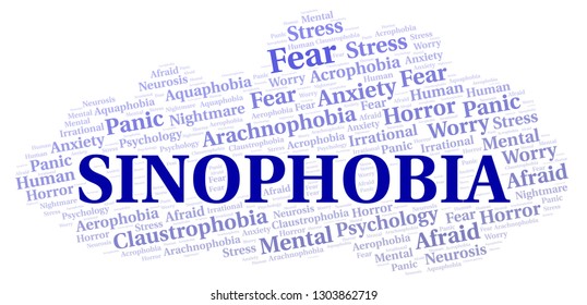 Sinophobia Word Cloud Stock Illustration 1303862719 | Shutterstock