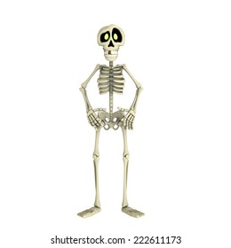 3d Digital Render Cartoon Human Skeleton 스톡 일러스트 316828415 | Shutterstock