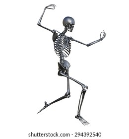 Human Skeleton Fighting Pose Halloween Party: เวกเตอร์สต็อก (ปลอดค่า ...