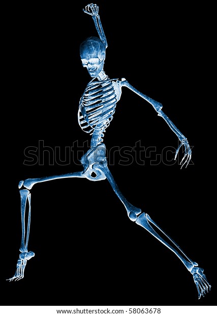 Skeleton Tango Dance Xray Stock Illustration 58063678 | Shutterstock