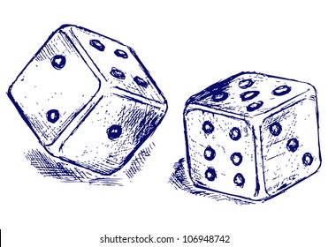2,509 Sketch dice Images, Stock Photos & Vectors | Shutterstock
