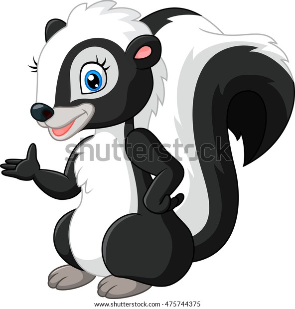 Skunk Cartoon Stock Illustration 475744375 | Shutterstock