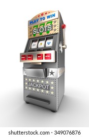 11,356 Slot Machine White Background Images, Stock Photos & Vectors ...