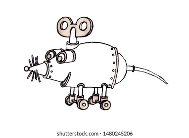 793 Clockwork mouse Stock Illustrations, Images & Vectors | Shutterstock