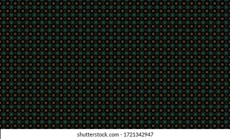 Small Figures Many Horizontal Parallel Rows Stock Illustration ...