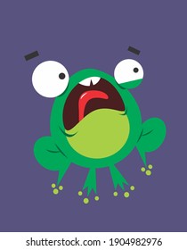 663 Scared frog Images, Stock Photos & Vectors | Shutterstock