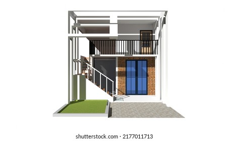 21,441 Small House Render Images, Stock Photos & Vectors | Shutterstock