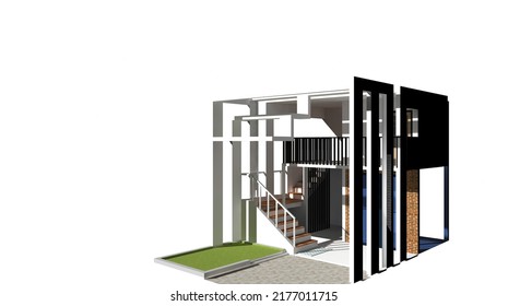 21,441 Small House Render Images, Stock Photos & Vectors | Shutterstock
