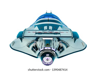 219 Space ship rear bottom view Images, Stock Photos & Vectors ...
