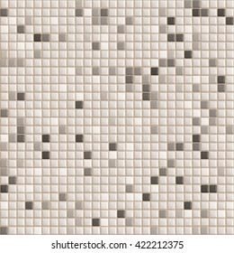 Small Square Ceramic Tiles Texture Background Stock Illustration ...