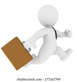 3d Man Icon Running Box His Stock Illustration 198446000 | Shutterstock