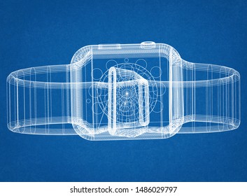 244 Smart watch blueprint Images, Stock Photos & Vectors | Shutterstock
