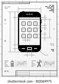2,025 Cell phone blueprints Images, Stock Photos & Vectors | Shutterstock
