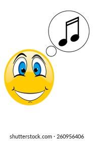 Smiley Face Icon Bitmap 스톡 일러스트 260956445 | Shutterstock