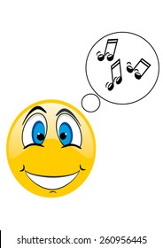 Smiley Face Icon Bitmap 스톡 일러스트 260956445 | Shutterstock