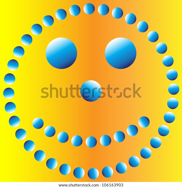 Smiling Face Illusion Stock Illustration 106163903 | Shutterstock