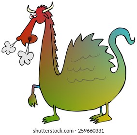 257 Smoke breathing dragon Images, Stock Photos & Vectors | Shutterstock
