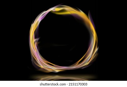 Smooth Cold Magic Fire Flame Background Stock Illustration 2151170303 ...
