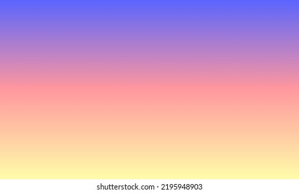 Smooth Sunset Gradient Colour Background Wallpaper Stock Illustration ...