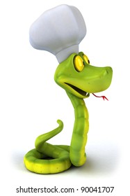 Snake Chef Stock Illustration 90041707 | Shutterstock