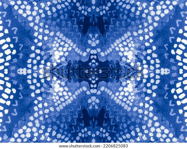 Snake Graphic Pattern Blue Cobra Patterns Stock Illustration 2206825083 ...