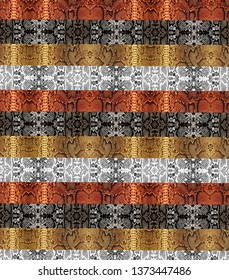 Snake Pattern Border Stock Illustration 1373447486 | Shutterstock