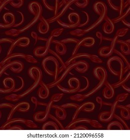Snake Pattern Endless Printable Pattern Stock Illustration 2120096558 ...
