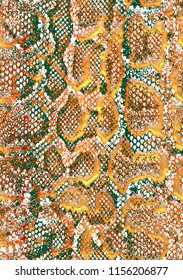 Snake Skin Pattern Texture Repeating Seamless Stock Illustration ...