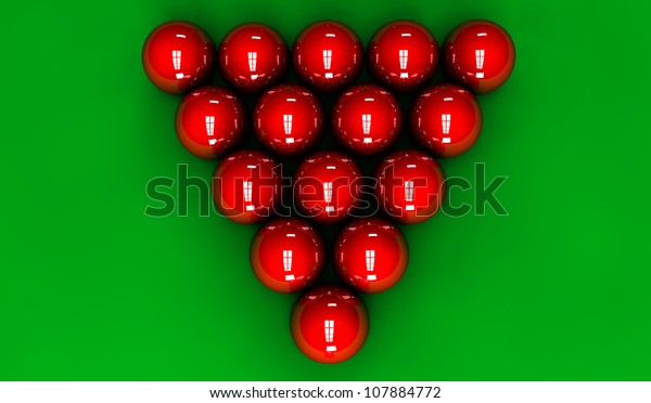 Snooker Rack Stock Illustration 107884772