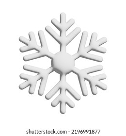Snow Icon 3d Design Application Website Stock Illustration 2196991877 ...