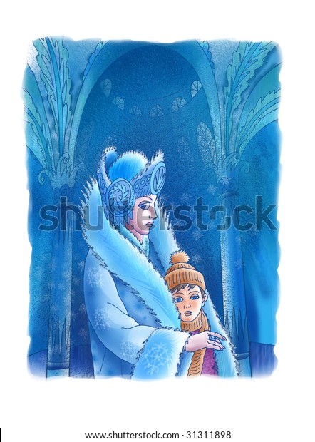 Snow Queen Boy Stock Illustration 31311898 | Shutterstock