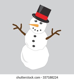 53 Traditional coal eyes snowman Images, Stock Photos & Vectors ...