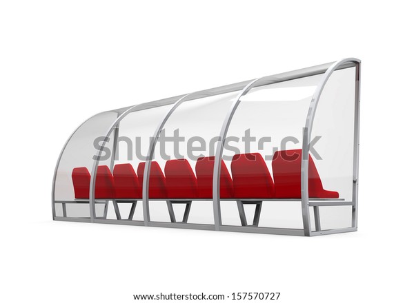 Soccer Player Bench Stock Illustration 157570727 | Shutterstock