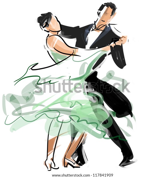 Social Dance Stock Illustration 117841909 | Shutterstock