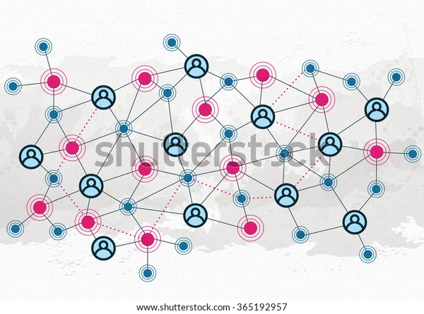 Social Interaction Communication Stock Illustration 365192957 ...